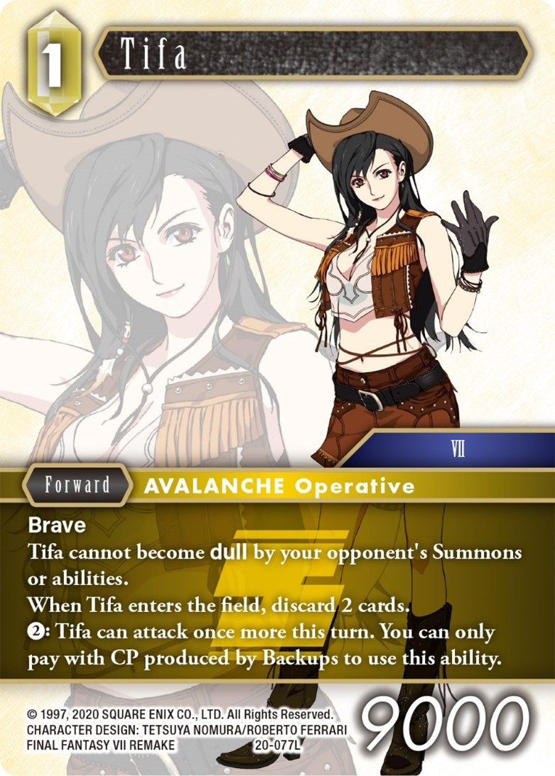Dawn of Heroes – Card of the Week Tifa [20-077L] | FF Trading Card Game
