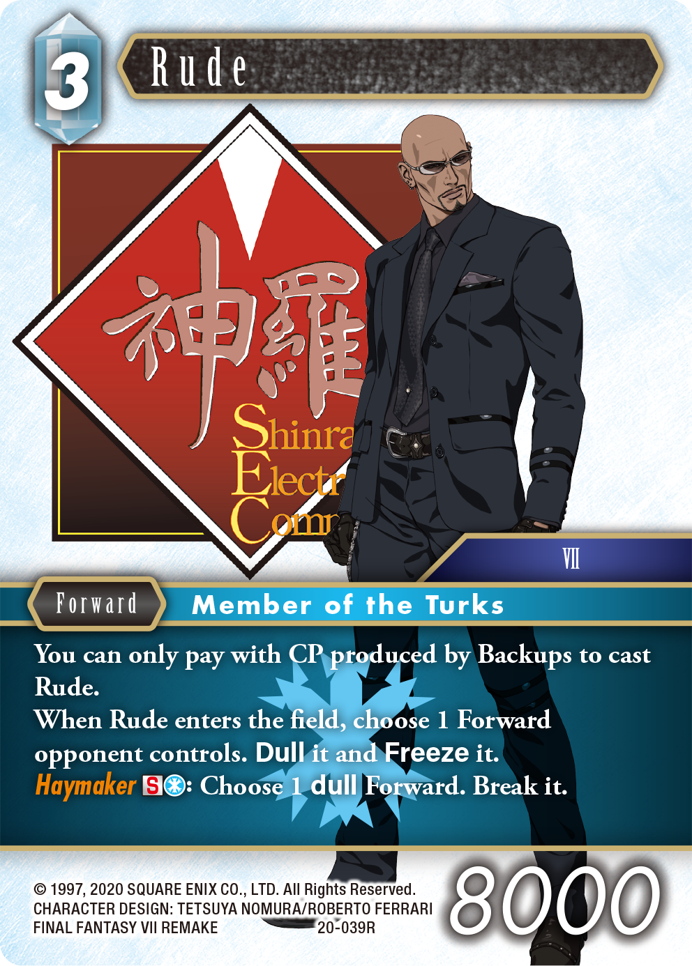 Dawn of Heroes – Card of the Week Rufus [20-040L], Rude [20-039R] and ...