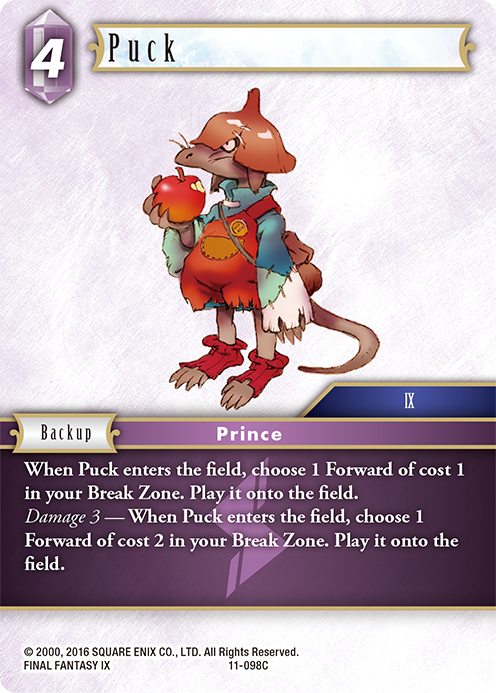 Opus XI - Community Spoilers 6 | FF Trading Card Game